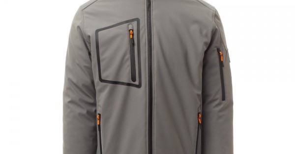 Αντιανεμικό αδιάβροχο μπουφάν εργασίας Softshell STREAM PAD Payper Γκρι |Pegasosafety.gr